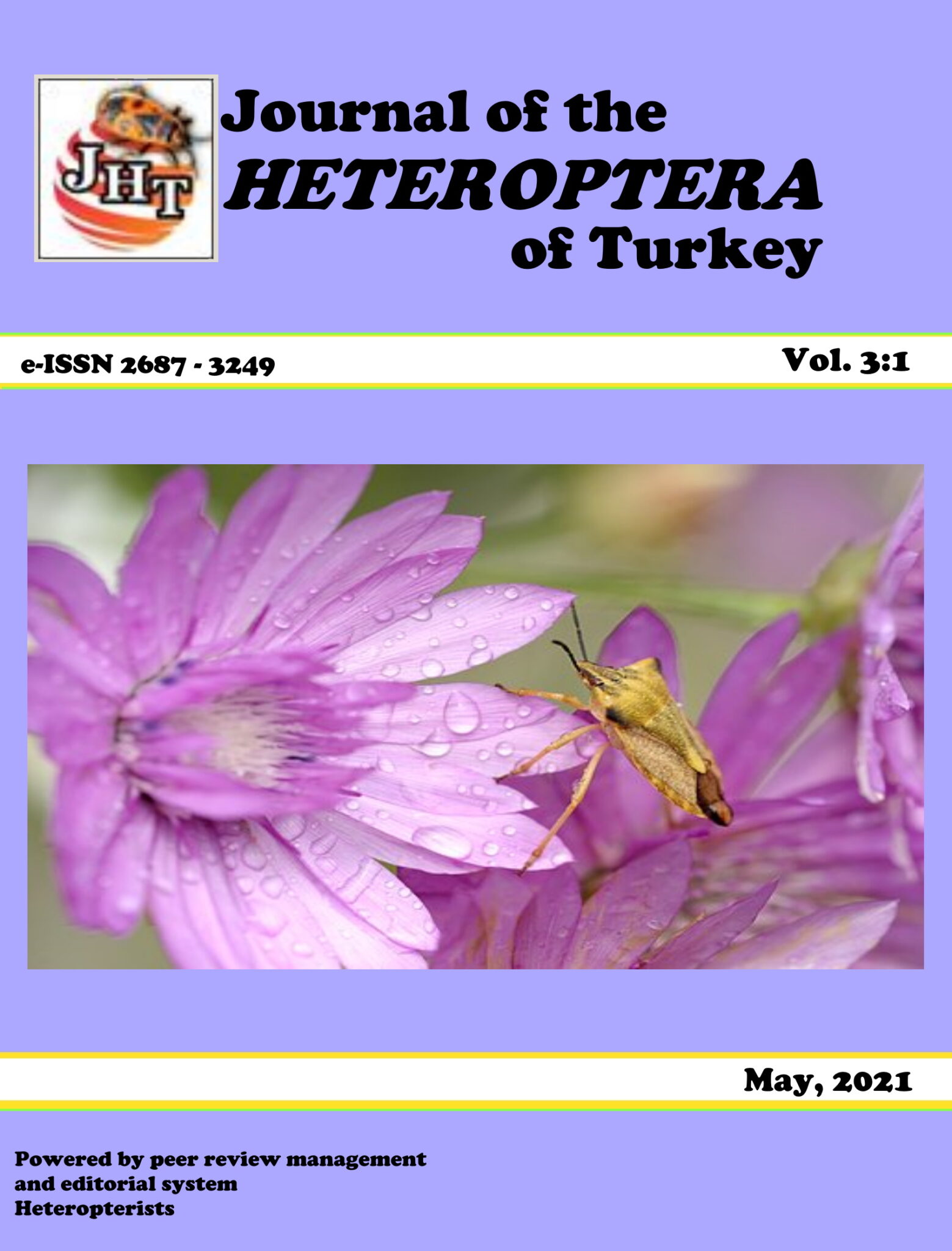 Journal of the Heteroptera of Turkey – e-ISSN 2687-3249